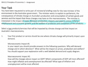 Economics Assignment Help UK by Top Level Experts